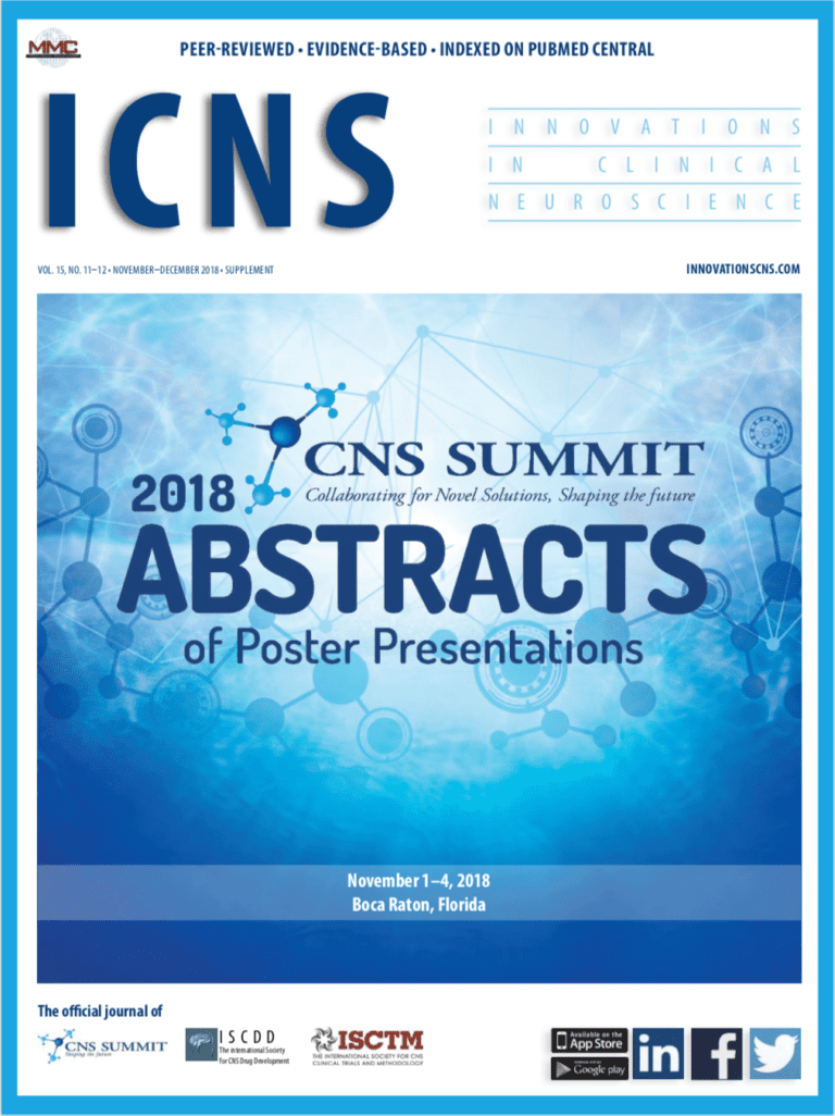 CNS Summit 2018 Abstracts of Poster Presentations - Innovations in ...